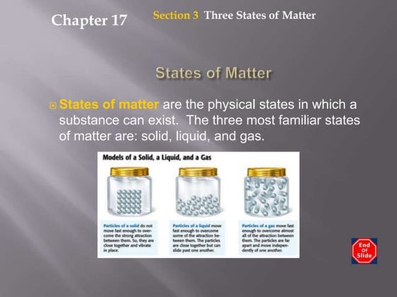 States Of Matter Power Point | PPT | Chemistry | Science
