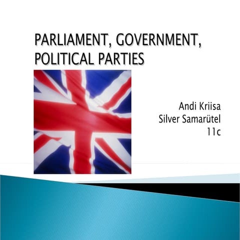 Unit 3: The Political System | PPT