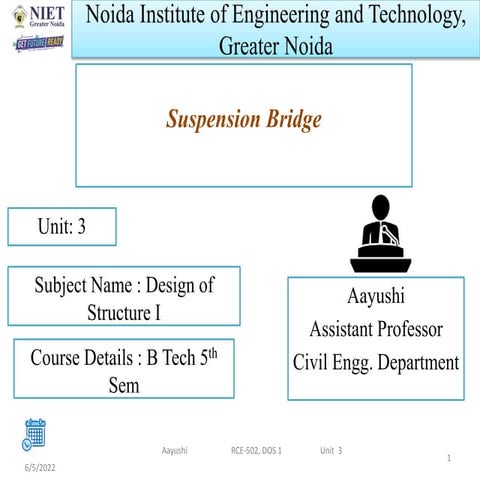 Suspension Bridge | PPTX