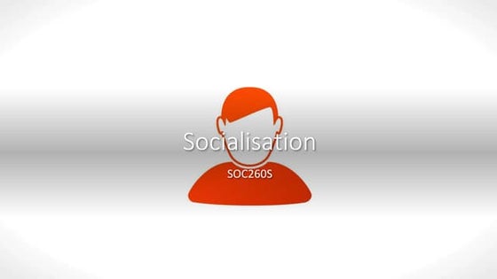 Socialization | PPT