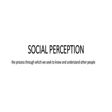 Social Perception.pptx