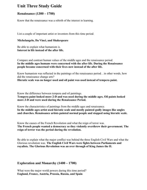 Final study guide | PDF