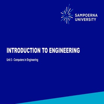 Studying in Engineering Lecture 4 Powerpoint | PPTX
