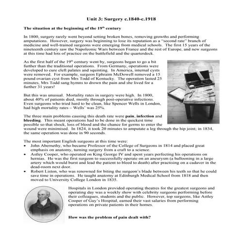 Unit 3 surgery fact booklet | DOC