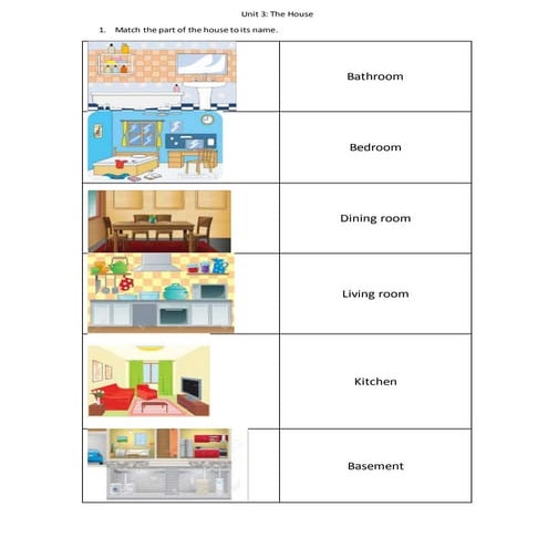 Unit 3 the house | DOCX