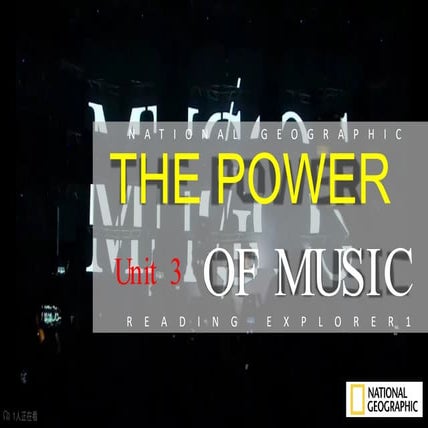 Unit 3 the power of music.pdf convey attitude | PDF