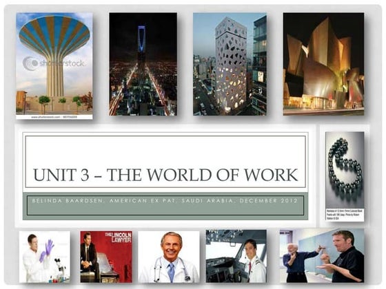 The world of work | PPT