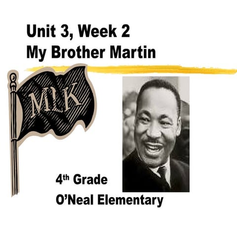 My Brother Martin | PPT