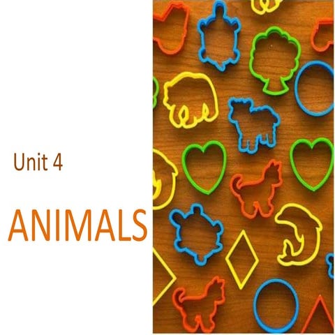Unit 4 - animals | PPTX