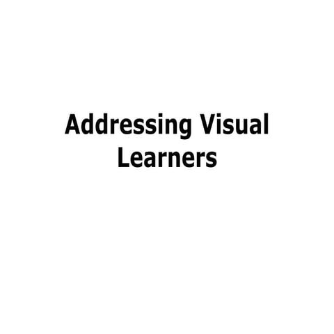 Visual literacy ppt | PPTX