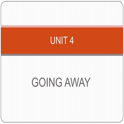 Unit 4 | PPT