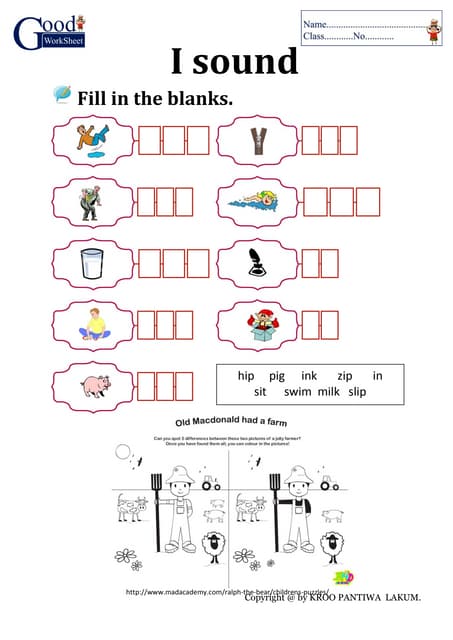 Unit 7.2 u sound 7 | PDF