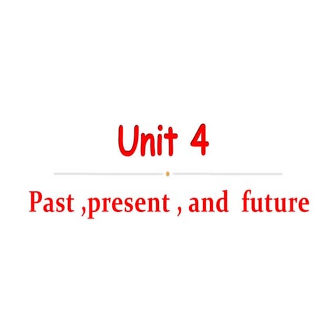Unit 4 | PPT