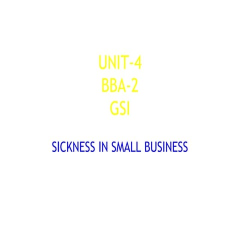 Unit 4.1 bba 2 gsi | PPT