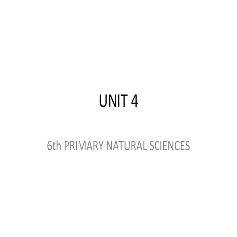 Unit 4 | PPT