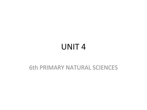 Unit 4 | PPT