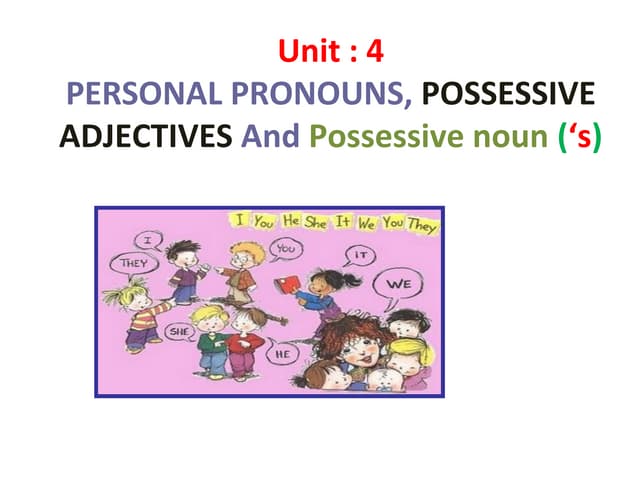 Possessives | PPS