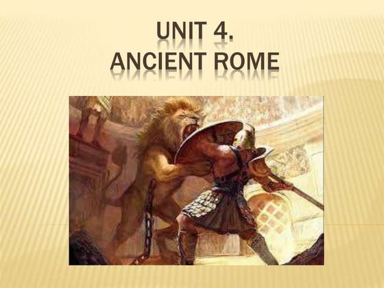 Ancient rome | PPT