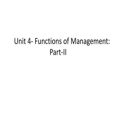 Unit 4 | PPT