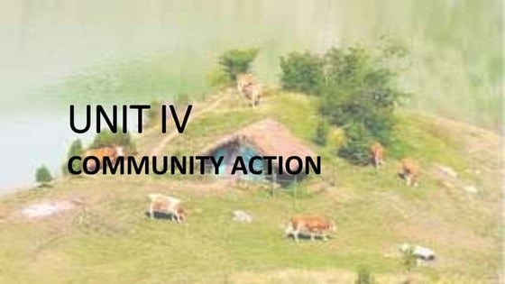 Purpose of Community Action | PPT