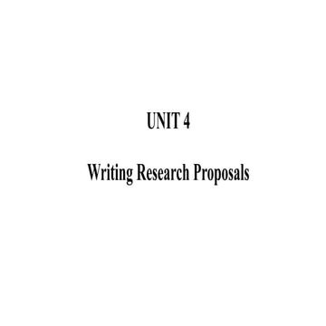 UNIT 4. PPTX writing Research methodology | PPTX | Educational ...