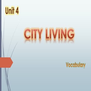 Unit 4.pdf Alevel, city living, prep3 cliseup | PDF | Industrial ...