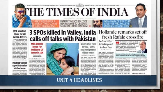 Kinds of headlines | PPTX | Sports