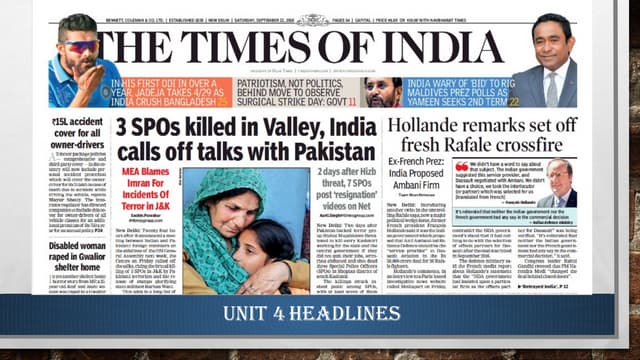 Headlines patterns | PPTX