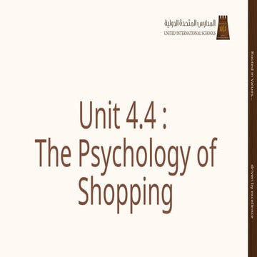 Unit 4.4 The Psychology of Shopping.pptx