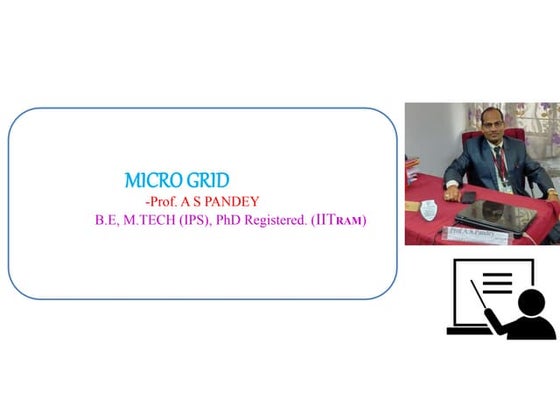 Smart grid and micro grid | PPT