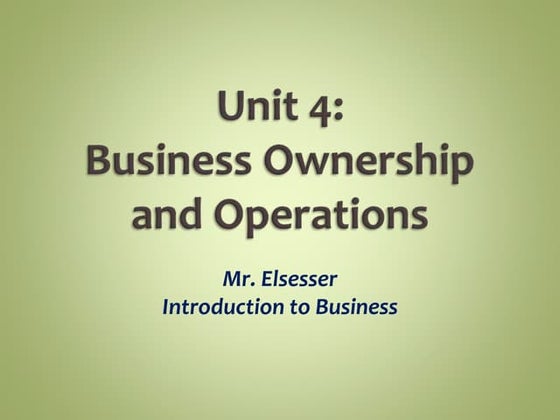 Business Studies. grade 8 | PPTX