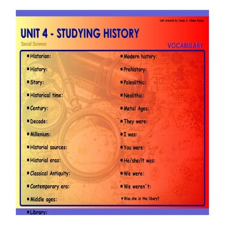 Unit 4 studying history (social science) | PDF