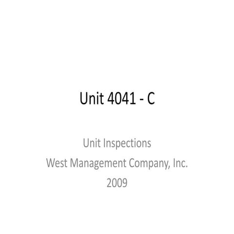 Unit 4041 C | PPTX