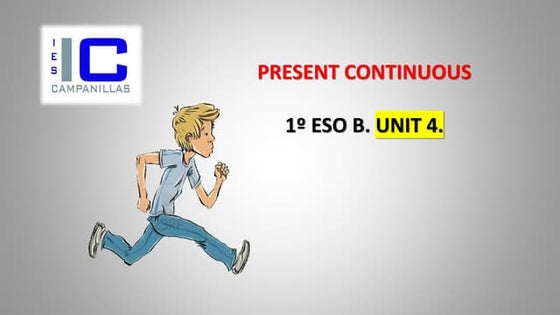 Present continuous completo | PDF