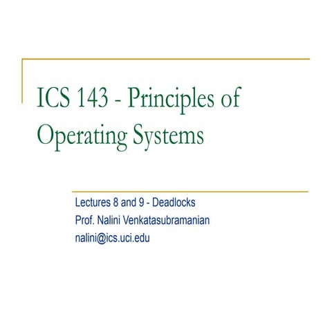 Principles of Operating system and types | PPT