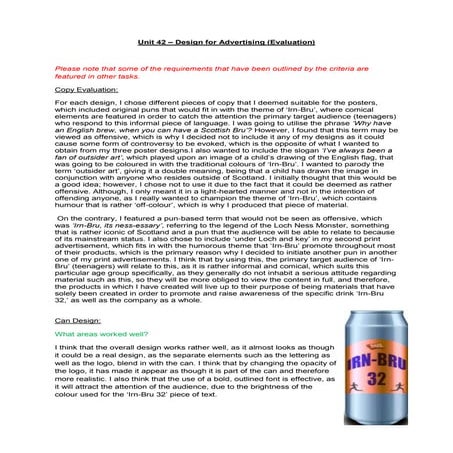 Unit 42 evaluation | DOCX