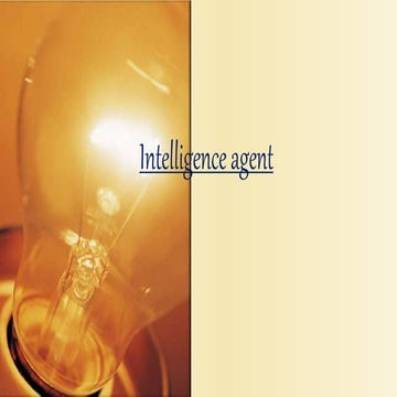 Unit 4 Artificial Intelligent Agent.pptx