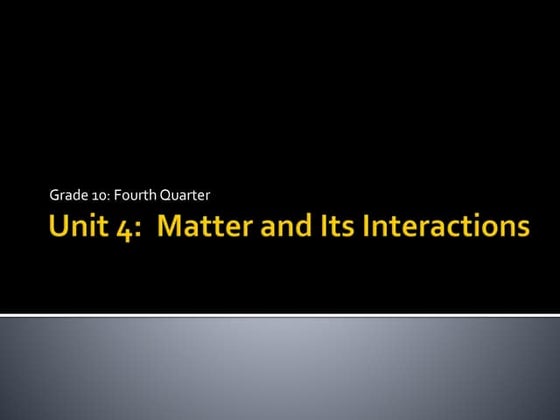 UNIT 4 - introduction to chemistry .ppt UNIT 4 - introduction to chemistry .ppt