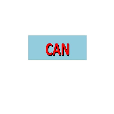 can | PPT