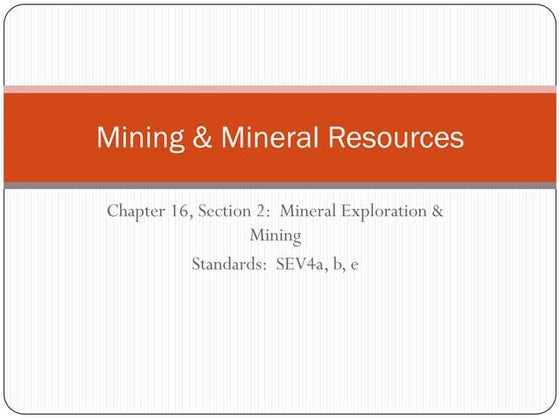 Understanding Diamond Mining | PPT