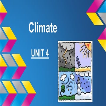 Unit 4 - Climate | PPTX