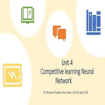 Competitive Neural Network Artificial Intelligence | PPT