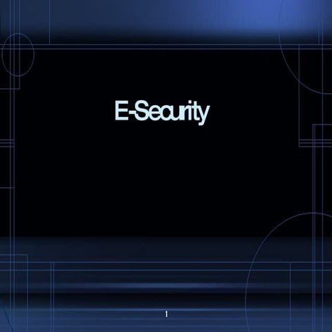 Unit 4 e security | PPT