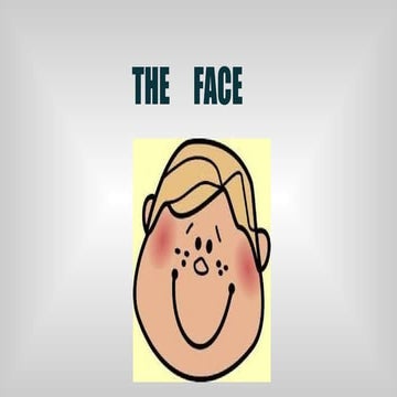 Unit 4 face | PPT