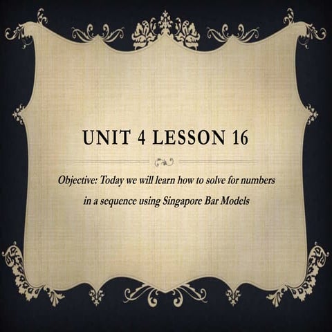 Unit 4 lesson 17 | PPT