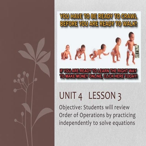 Unit 4 lesson 3 | PPTX