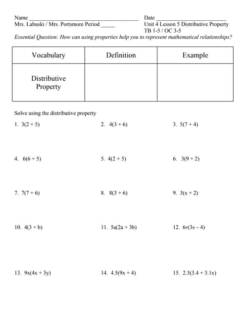 Unit 6 lesson 5 problem solving | PDF