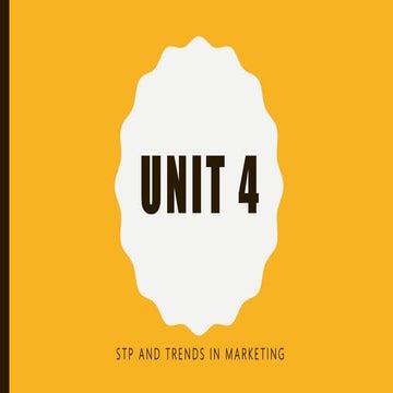 Unit 4 marketing management | PPTX