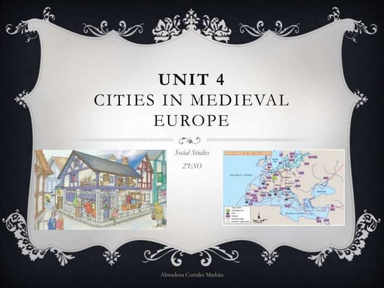 Feudal Europe castles map | DOCX