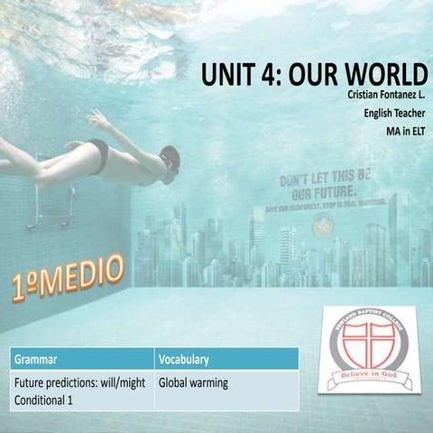 Unit 4 our world | PPTX